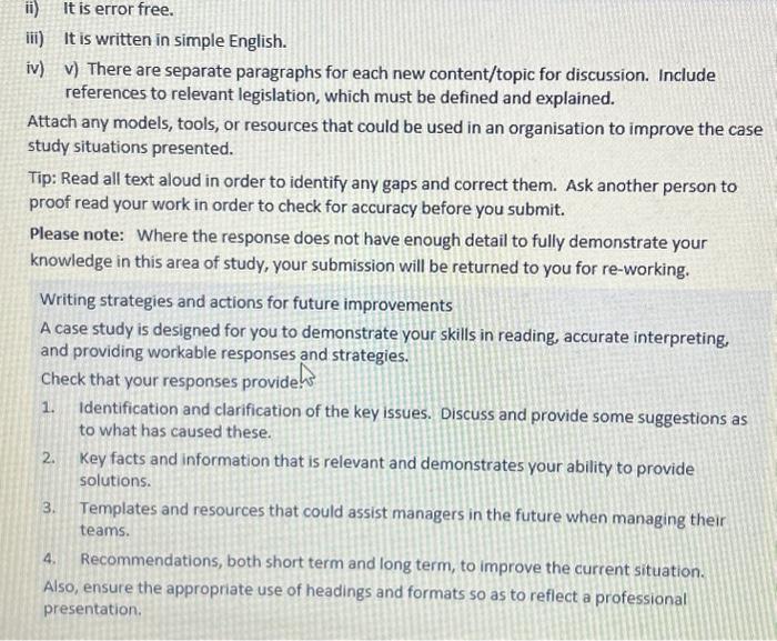 Solved Read through the following case study. You should | Chegg.com