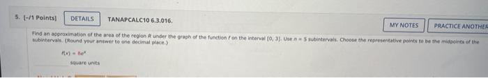 Solved subintervals. π(n)=x3 equare unitswitintervals. | Chegg.com