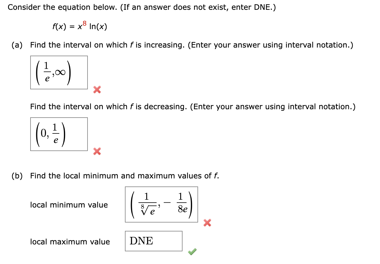 Solved Consider the equation below. (If an answer does not | Chegg.com