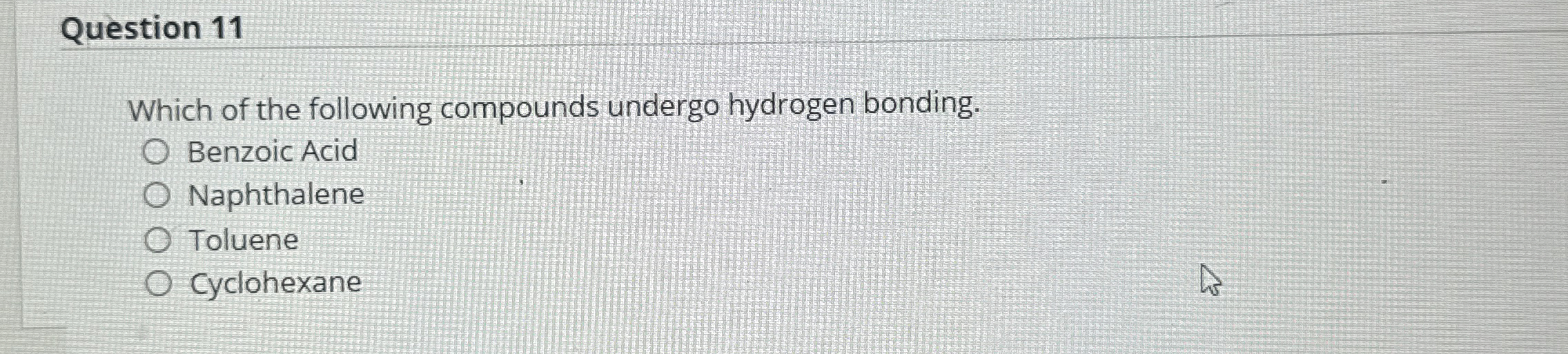 Solved Question 11Which of the following compounds undergo | Chegg.com