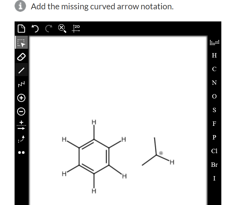 (i) ﻿Add the missing curved arrow notation. Below is | Chegg.com