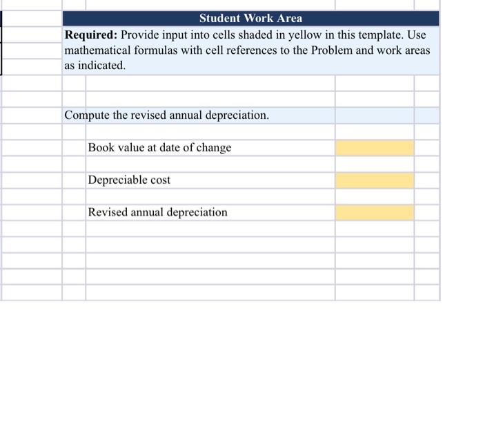 Solved Formula: Subtract, Divide; Cell Referencing Using | Chegg.com