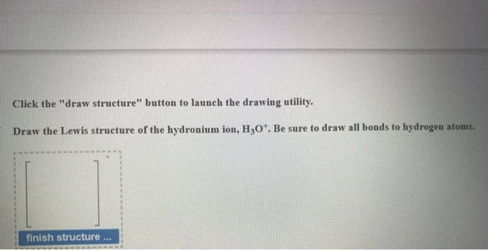 Solved Click the "draw structure" button to launch the | Chegg.com