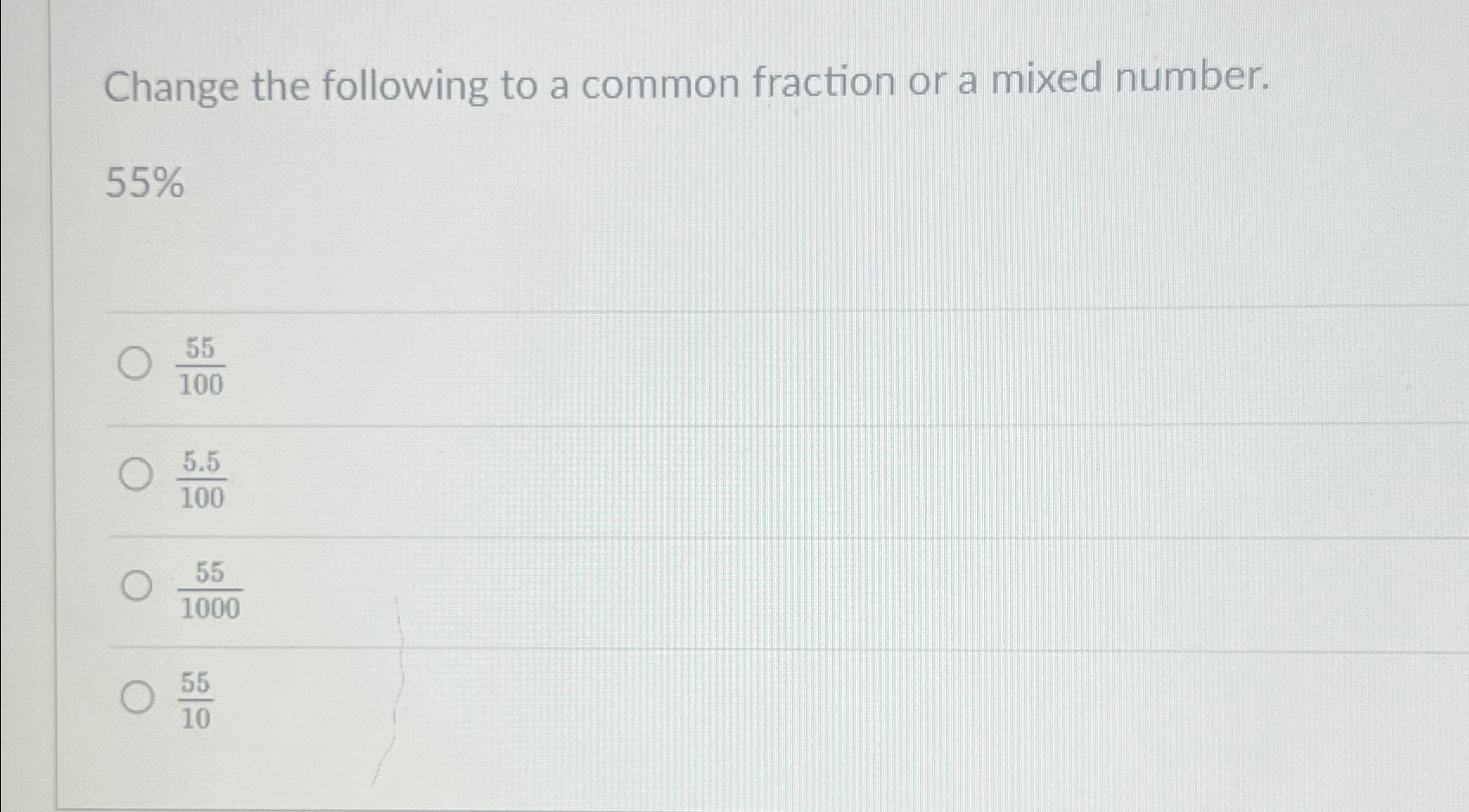 Change the following to a common fraction or a mixed | Chegg.com