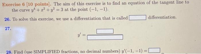 Solved Exercise 6 [ 10 points]. The aim of this exercise is | Chegg.com