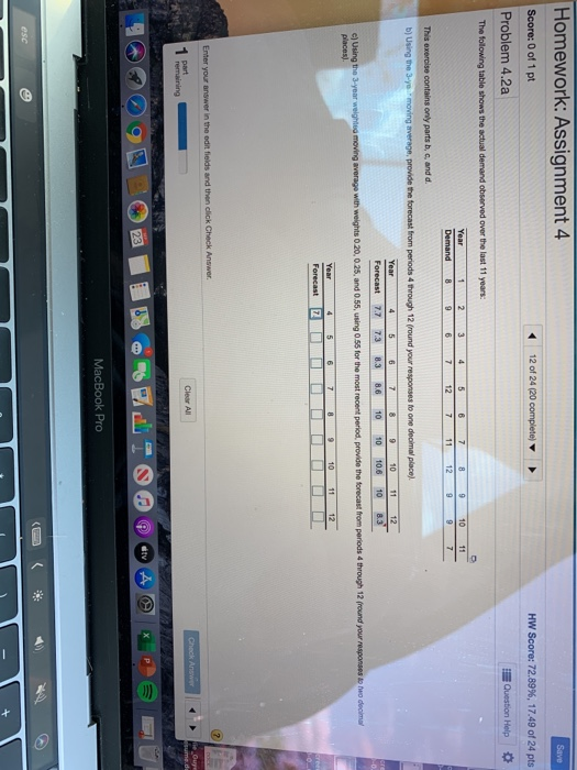 Solved Homework Assignment 4 Save Score 0 Of 1 Pt 12 Of 24