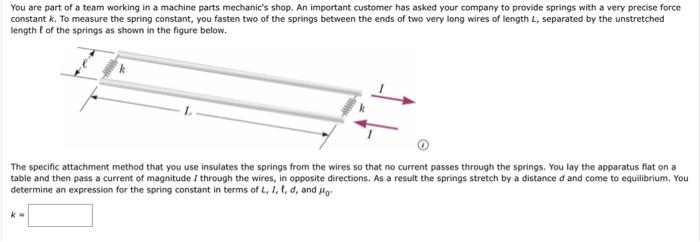 Solved You are part of a team working in a machine parts | Chegg.com