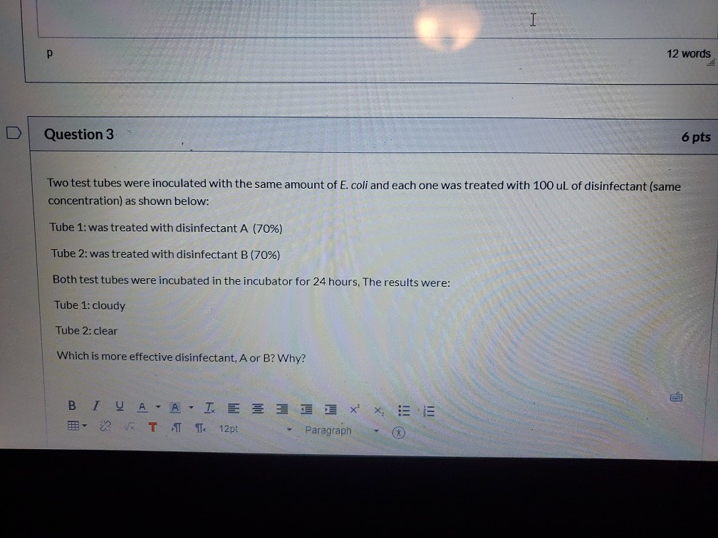 Solved Instructions Question 1 1. Where do you discard a | Chegg.com