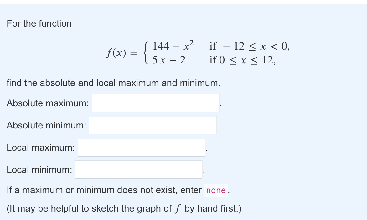 Solved For the | Chegg.com