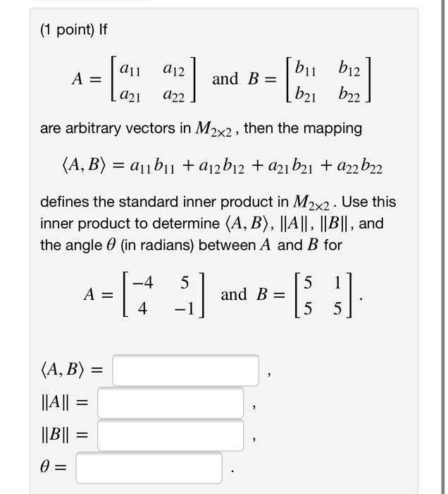 Solved (1 point) If f(x) and g(x) are arbitrary polynomials | Chegg.com
