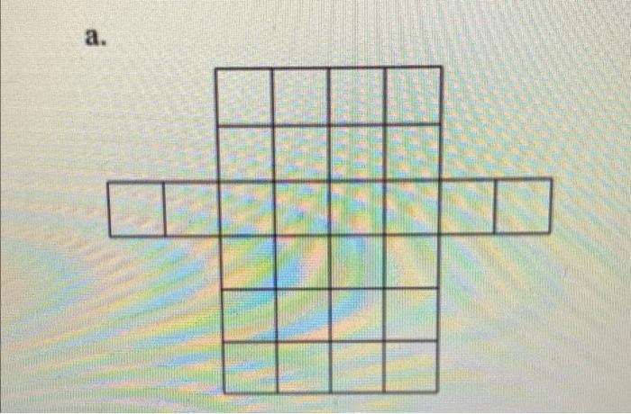 below is the net fir a rectangular prism. What is the | Chegg.com