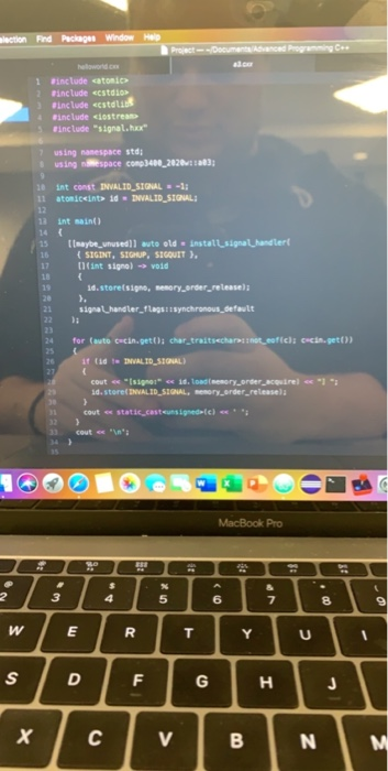 Using the code provided in the photos attached, write | Chegg.com