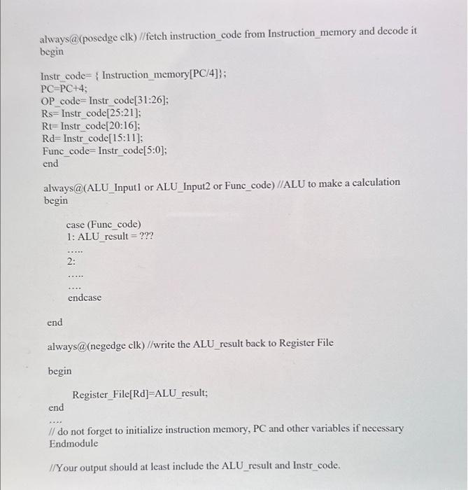 please fill in using the skeleton code provided in | Chegg.com