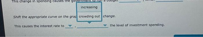 Solved Shift the appropriate curve on to reflect this | Chegg.com