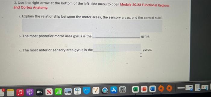 Solved 2. Use the right arrow at the bottom of the left-side | Chegg.com