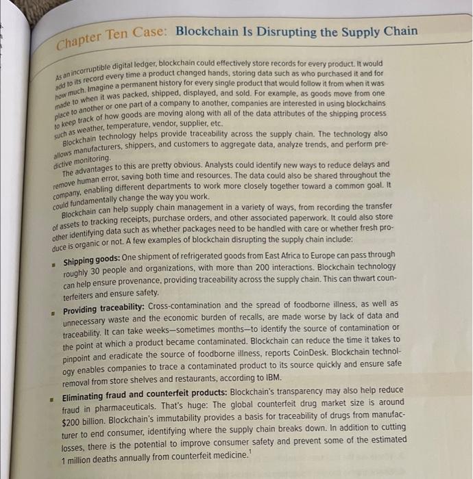 Solved what are the pros and cons of using Blockchain | Chegg.com