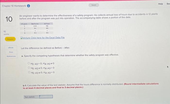 Solved An Engineer Wants To Determine The Effectiveness Of A
