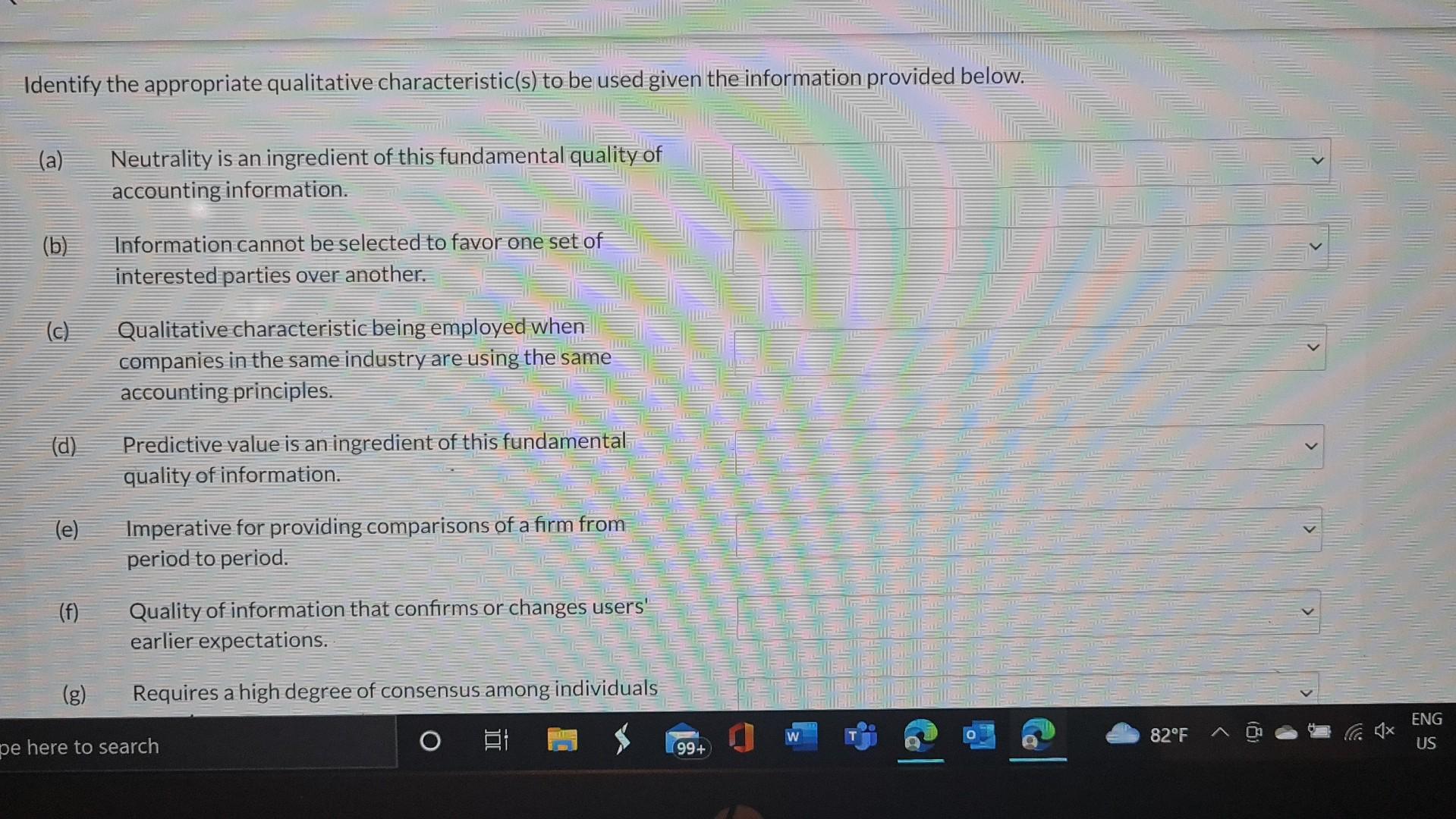 Solved Identify the appropriate qualitative | Chegg.com