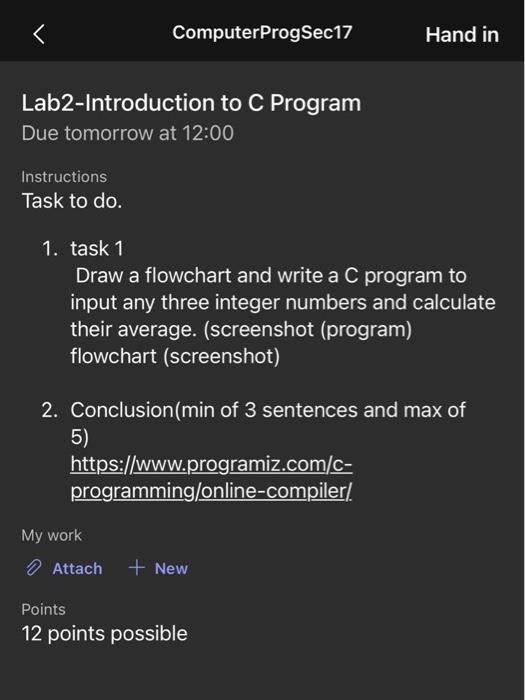 Solved a Q15 Draw a flowchart and write a C program to input | Chegg.com