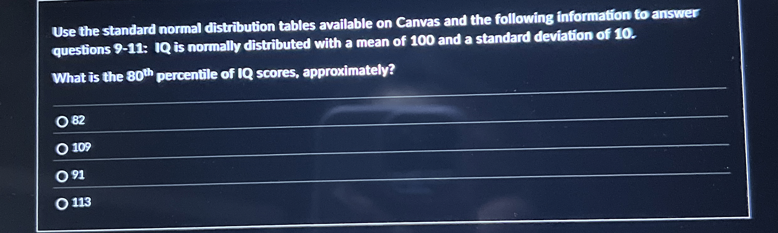 Solved Use the standard normal distribution tables available | Chegg.com