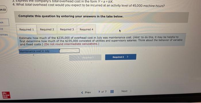 Solved Problem 6A-8 (Algo) High-Low Method; Predicting Cost | Chegg.com