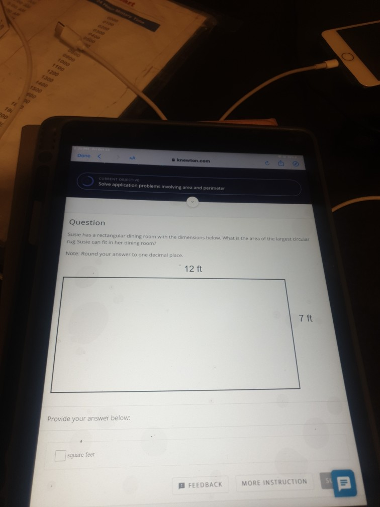 Solved 600 Done knewton.com CURRENT OBJECTIVE Solve | Chegg.com