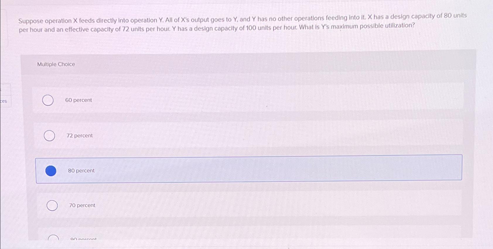Solved Suppose Operation X ﻿feeds Directly Into Operation Y
