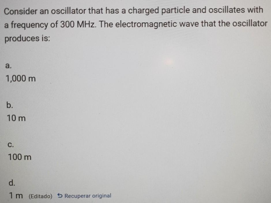 Solved Consider an oscillator that has a charged particle | Chegg.com