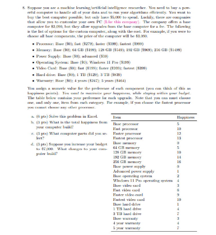 Solved PLEASE USE EXCEL, AND SCREENSHOT THE STEPS,,, PLEASE | Chegg.com