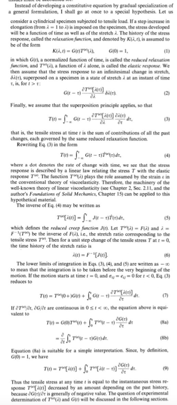 Solved Can you show me how my textbook went from equation 7 | Chegg.com