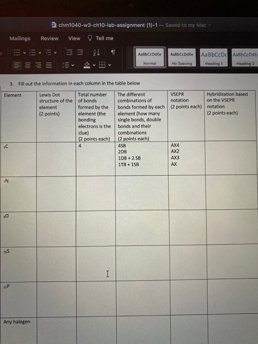 Solved chm1040-w3-ch10-lab-assignment (1)-1 -- Saved to my | Chegg.com