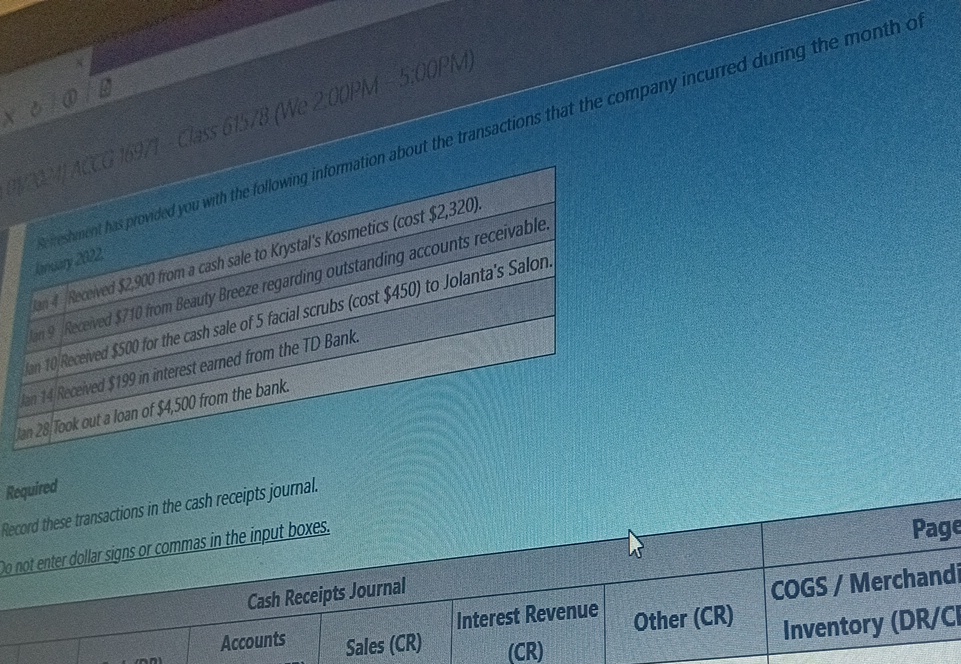 Solved Lan 74 ﻿hack cout a loan of $4,500 ﻿from the | Chegg.com