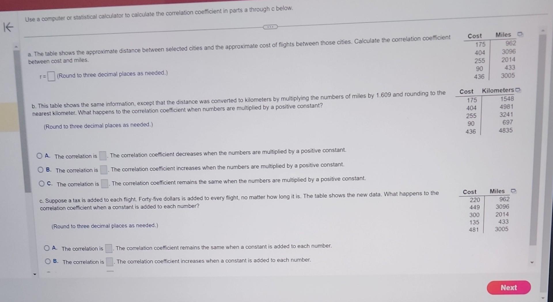 Solved Use a computer or statistical calculator to calculate | Chegg.com