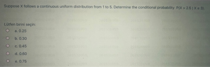 Solved Suppose X follows a continuous uniform distribution | Chegg.com