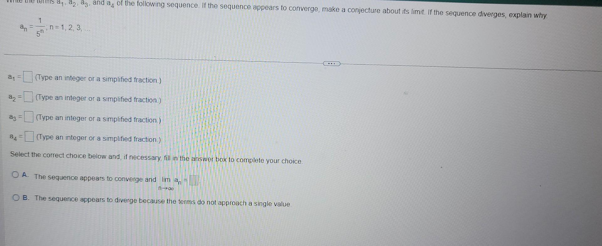 Solved exce appears to converge, make a conjecture about its | Chegg.com