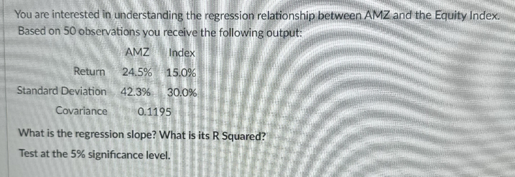 Solved You are interested in understanding the regression | Chegg.com