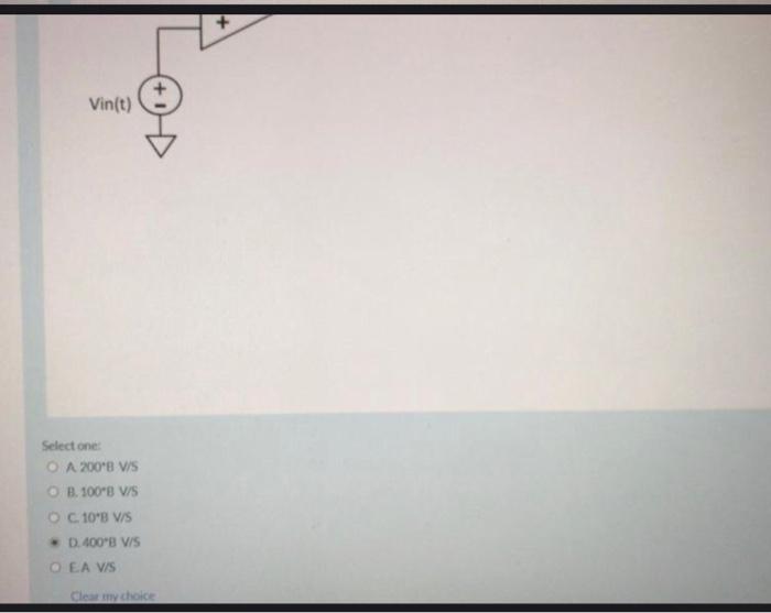 Solved in the following basic Non inverting configuration of | Chegg.com