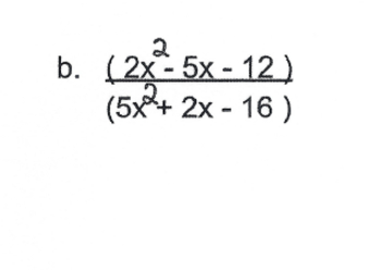 Solved Completely factor the numerator and denominator. | Chegg.com