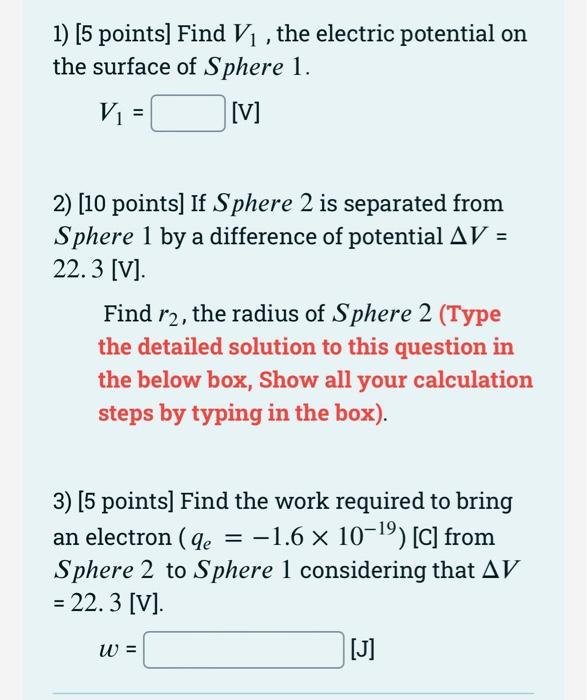 Solved [20 points] A single isolated point charge is | Chegg.com