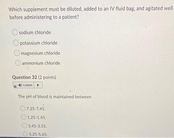 Solved Which solution is hypertonic? dextrose 5% in 0.9% | Chegg.com