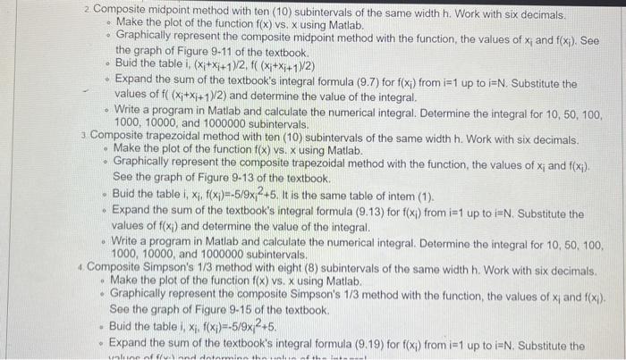 PART II: NUMERICAL INTEGRATION Evaluate the integral | Chegg.com
