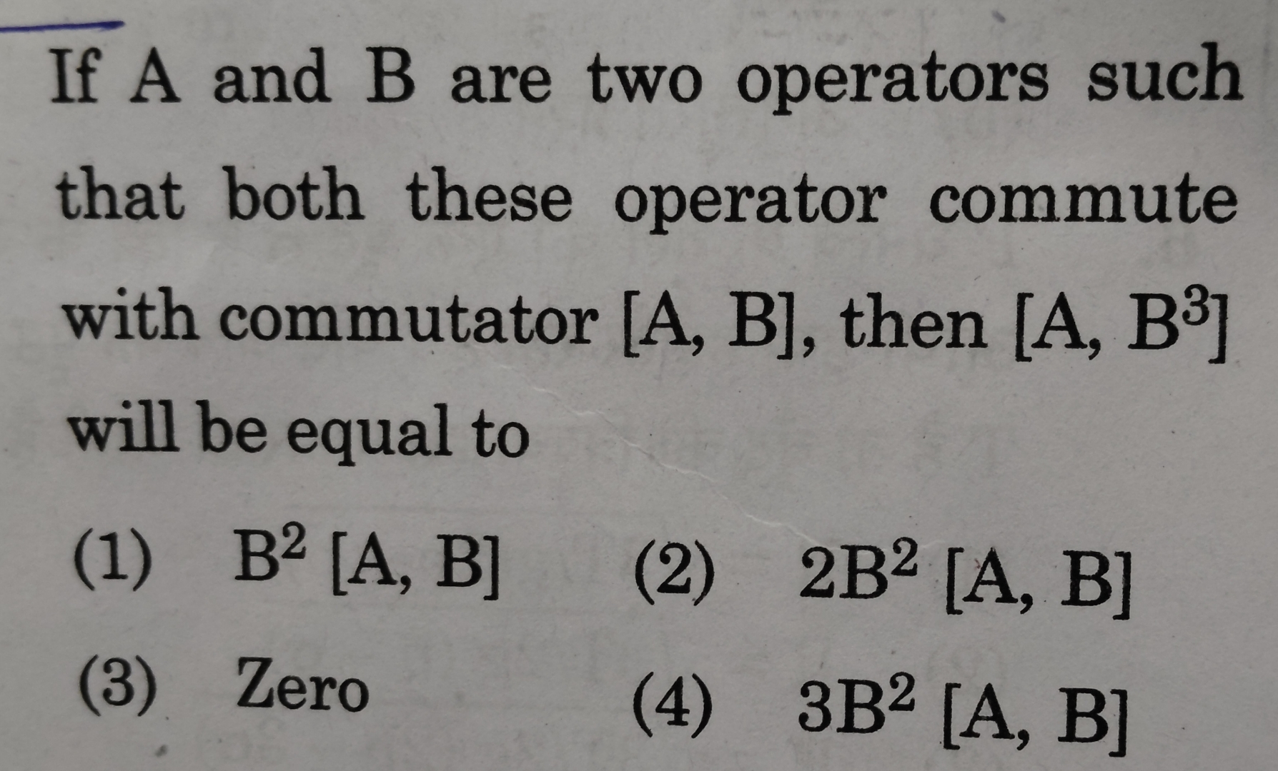 Solved 2h ^ 2 ﻿partial If and B are two operators such that | Chegg.com