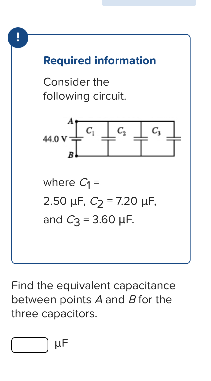 Solved !Required informationConsider the following | Chegg.com