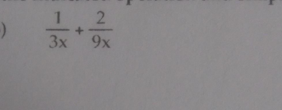 Solved 3x 9x | Chegg.com