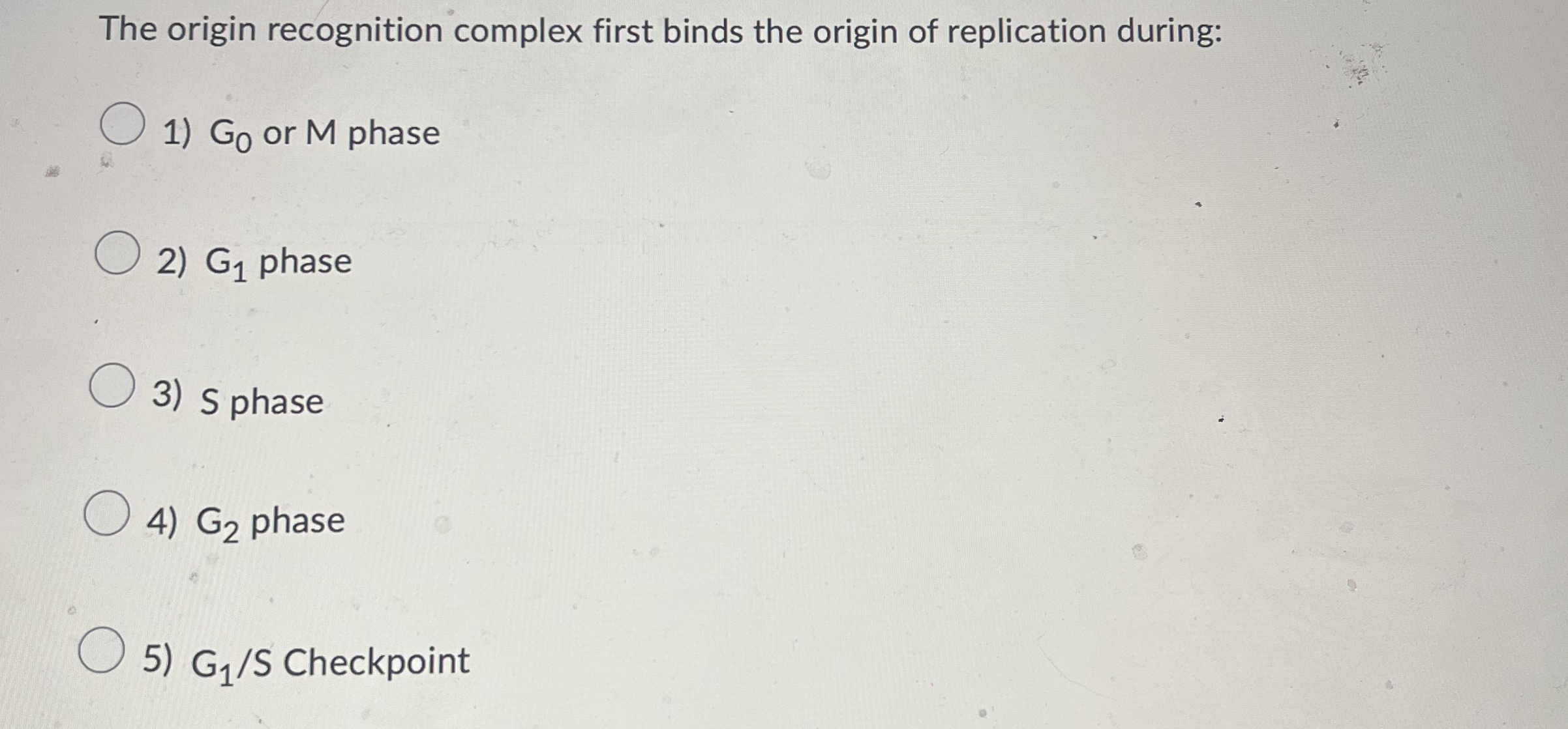 Solved The origin recognition complex first binds the origin | Chegg.com