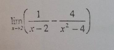 Solved limx→2(1x-2-4x2-4) | Chegg.com