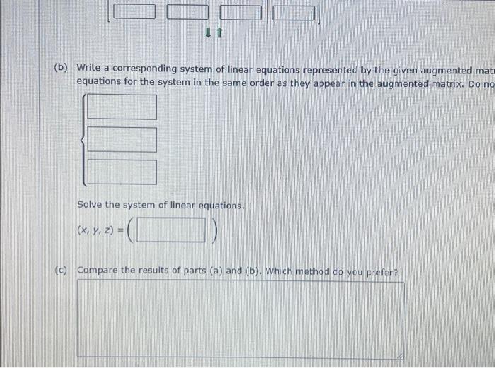 Solved (iii) Add R3 to R2. (iv) Add -3 times R1 to R3. (v) | Chegg.com