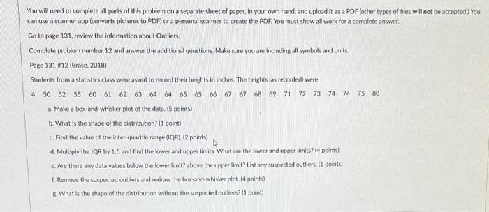 Solved You will need to complete all parts of this problem | Chegg.com