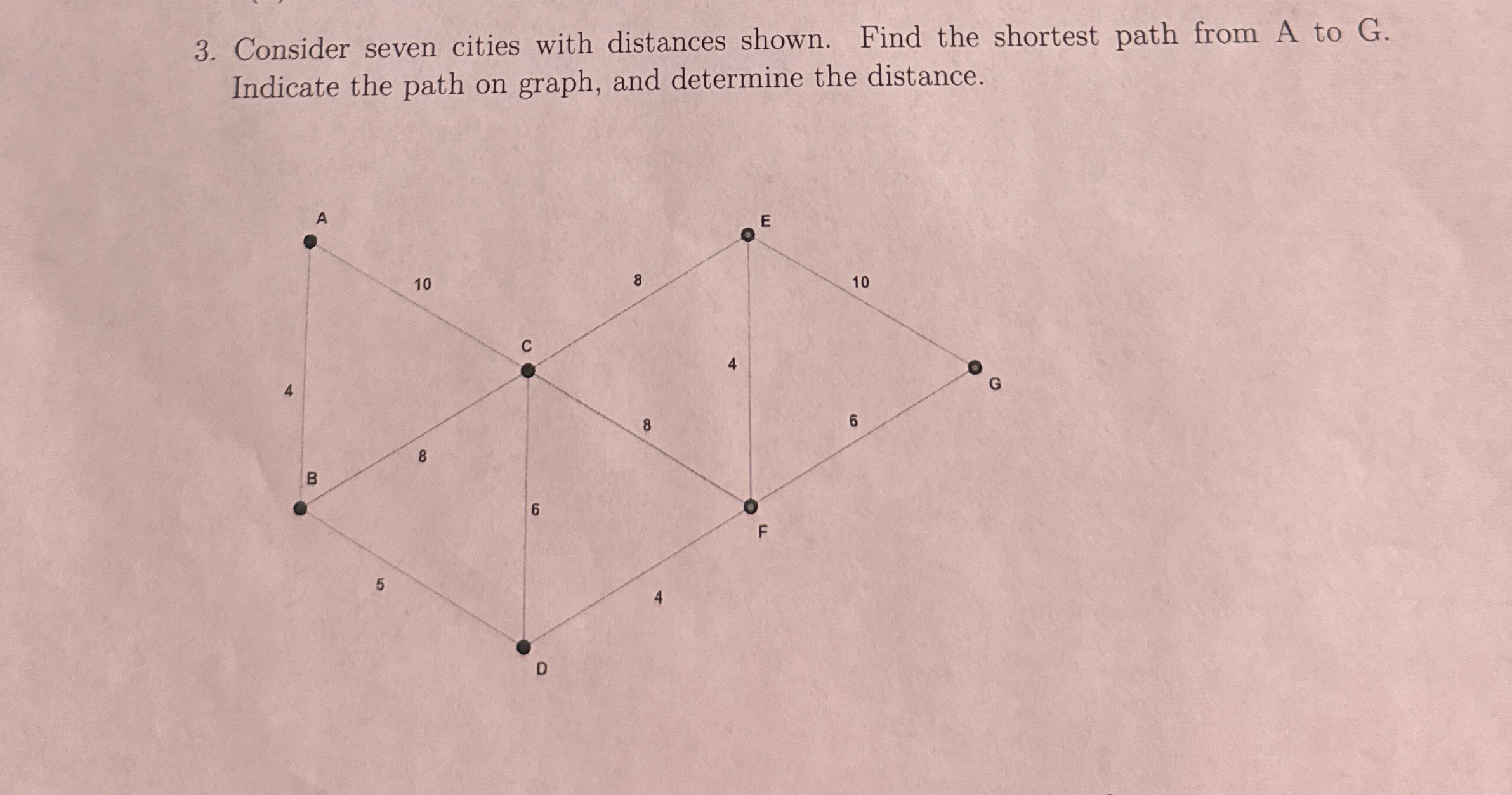 Solved Please answer and show the work! Use Dijkstra | Chegg.com