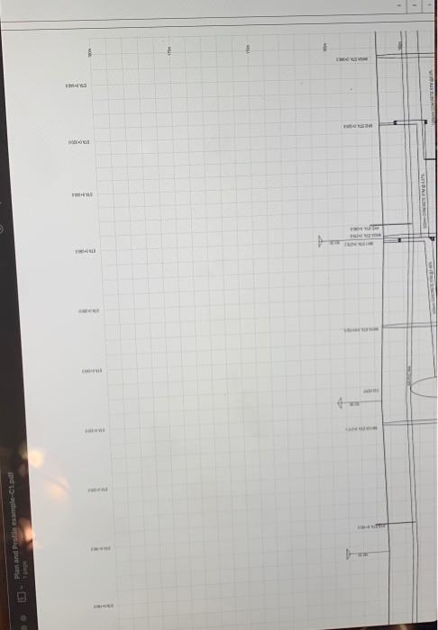 Refer to drawing "Plan and Profile Example - C1". | Chegg.com